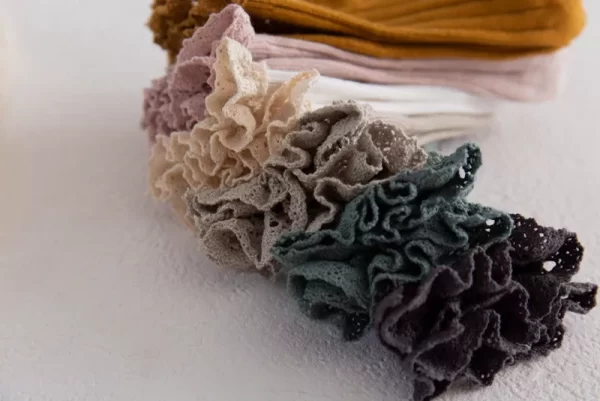 Nogavičke za malčice – s čipko - MAMSI